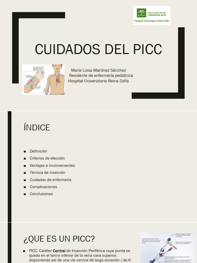 Cuidados Del Picc | PDF