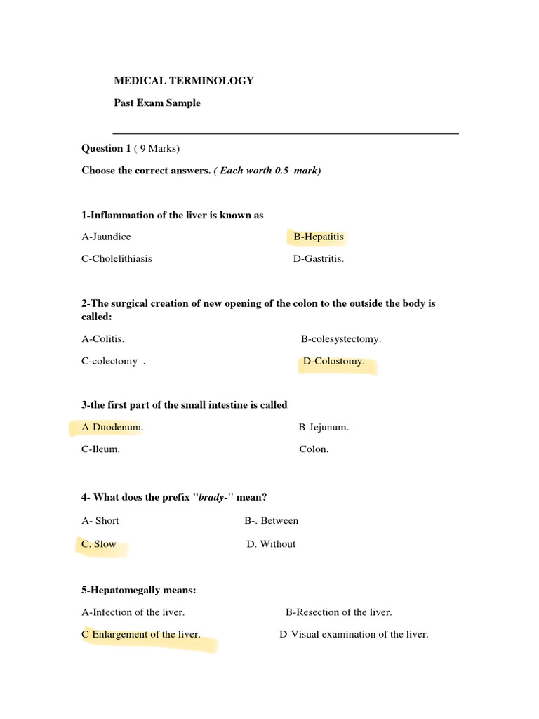 NUR-116 Exam Sample-1 | PDF