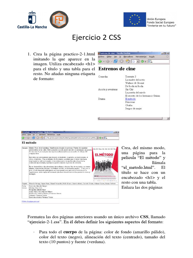 Ej2 CSS | PDF Ej2 CSS | PDF