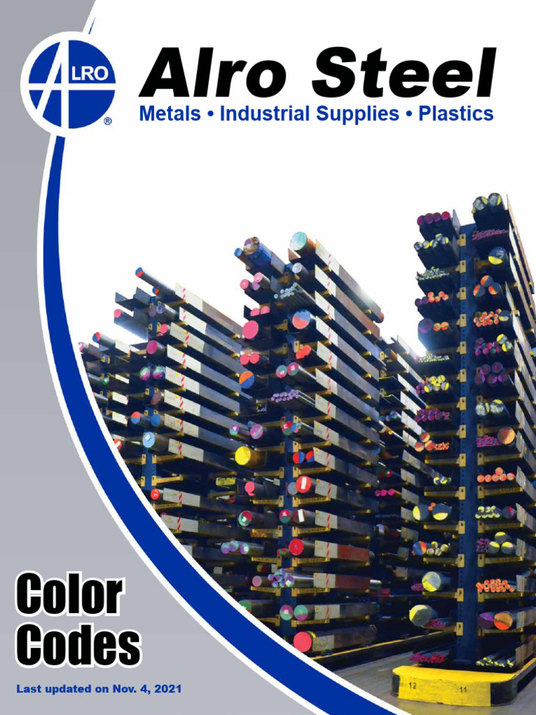 12 - AlroColorCodes-11042021 | PDF | Sheet Metal | Green