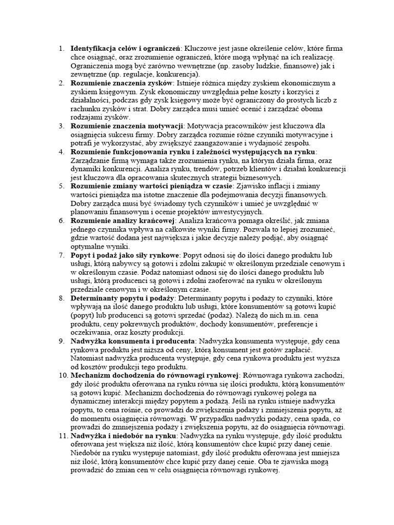 Notatki | PDF