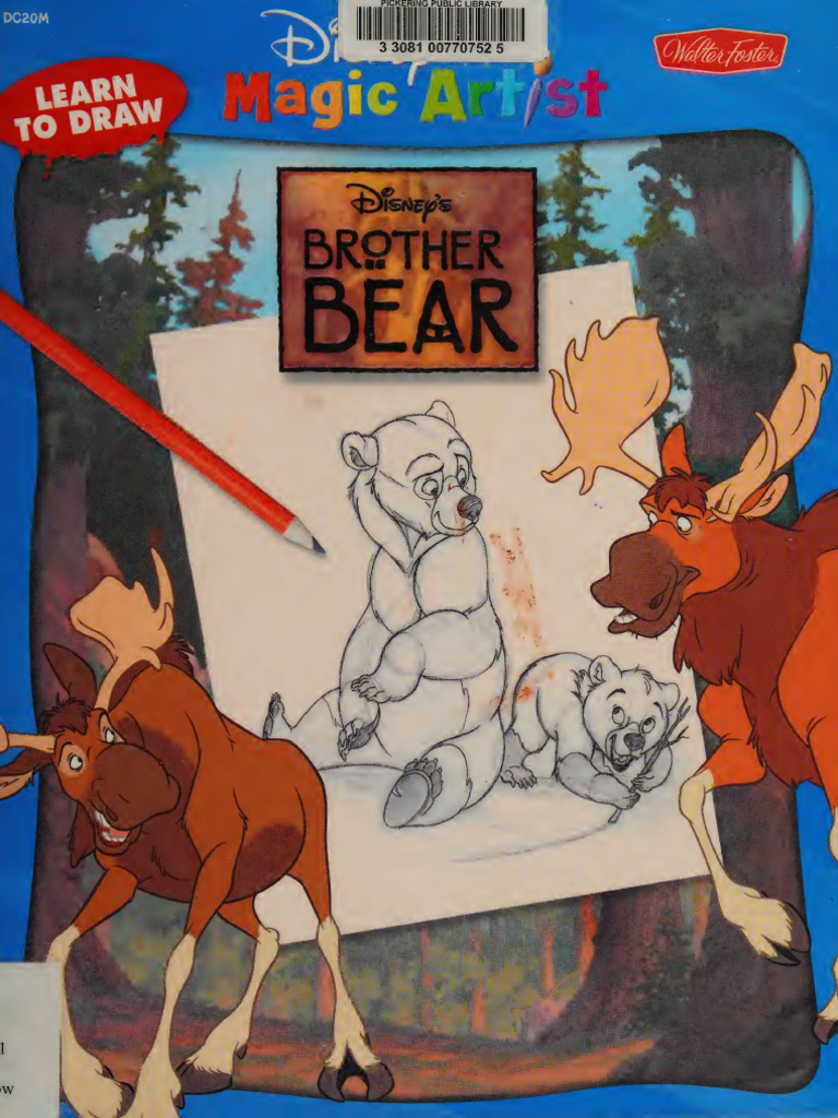 How To Draw Disney's Brother Bear - Disney Publishing Creative ...