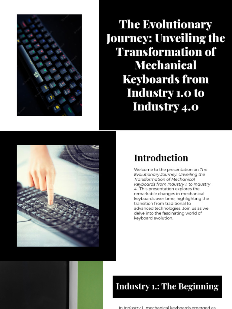 Wepik The Evolutionary Journey Unveiling The Transformation of Mechanical Keyboards From ...