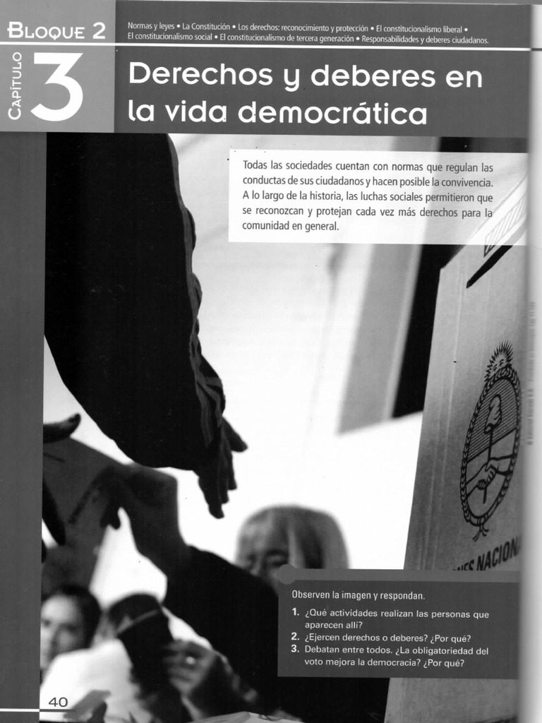 Derechos y Deberes | PDF