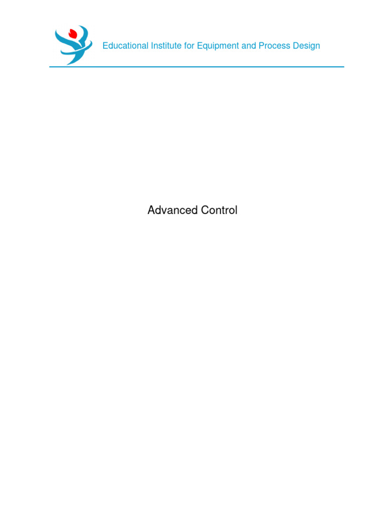 Advanced Process Control | PDF