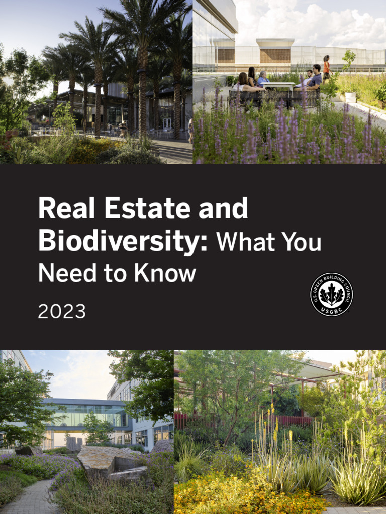 Real Estate and Biodiversity What You Need To Know | PDF