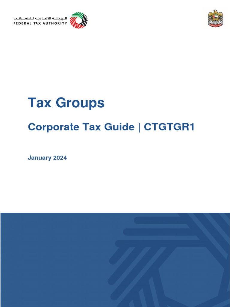Corporate Tax Guide - Tax Groups | PDF | Corporate Tax In The United ...