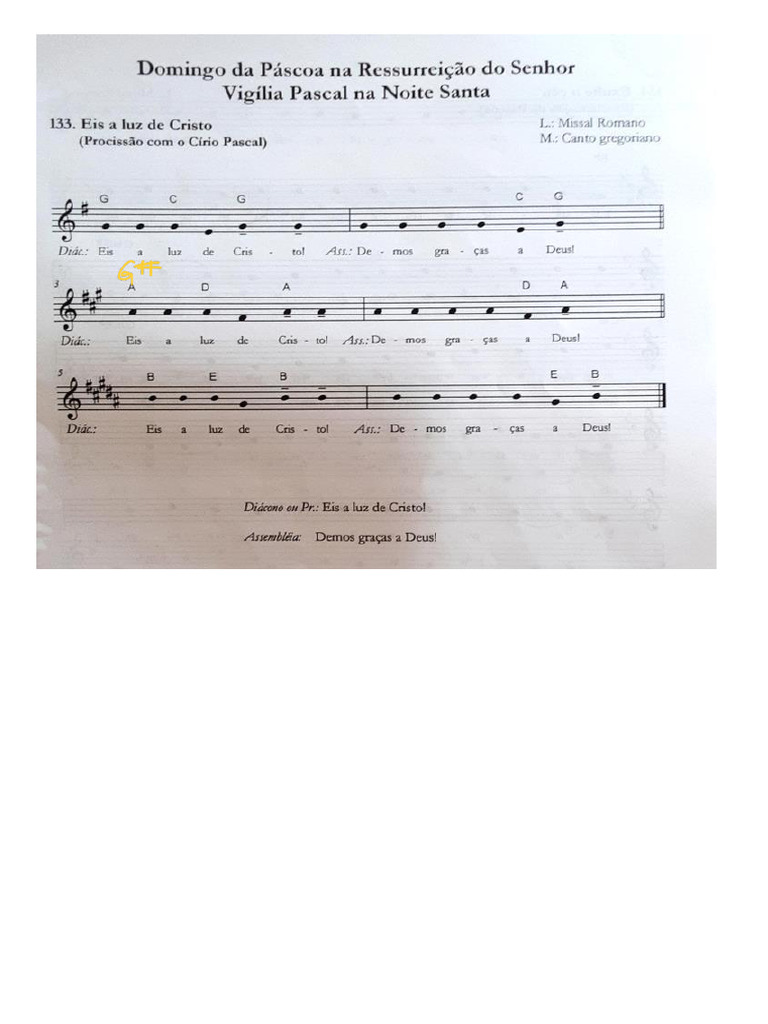 Partituras Sabado Santo Pdf