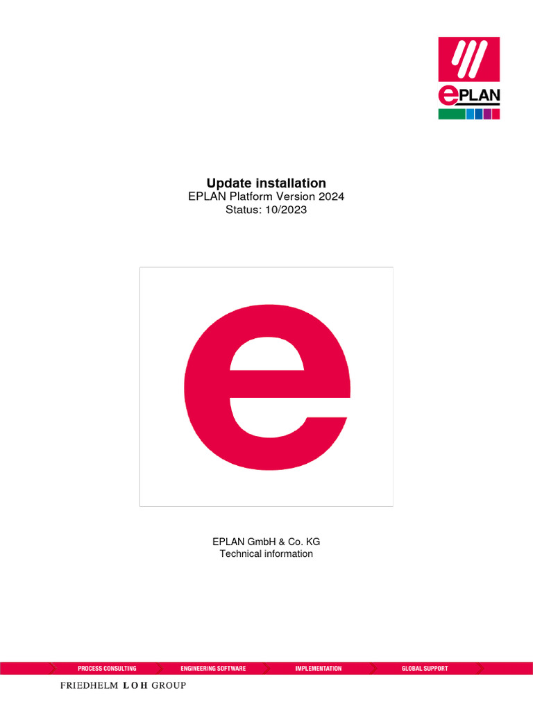 EPLAN Platform 2024 - Update - Installation - EN | PDF | Microsoft Windows | Computer File