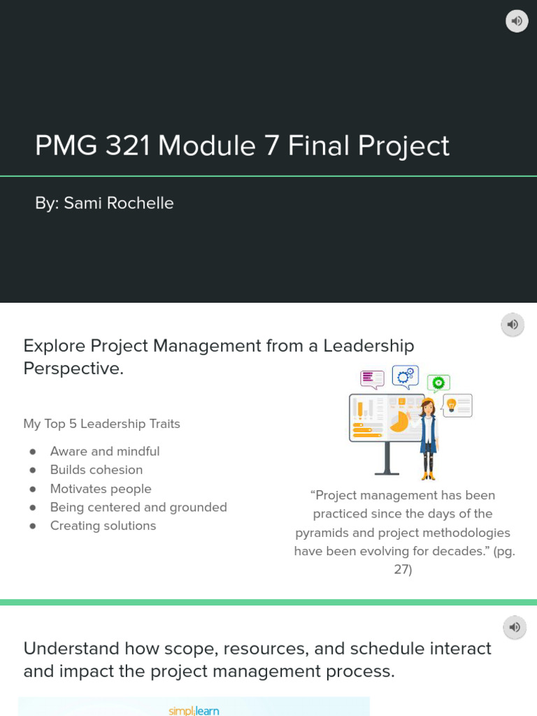 Module 7 Final Project | PDF | Project Management | Leadership Module 7 Final Project | PDF | Project Management | Leadership