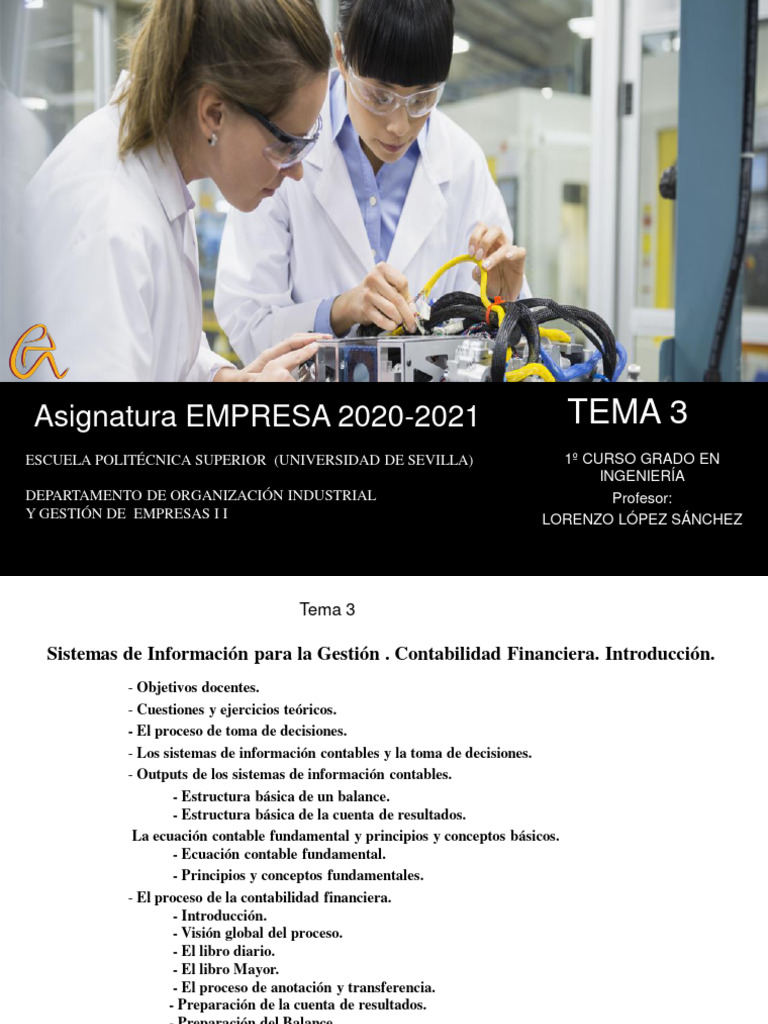 Tema 3 Contabildiad Financiera Lls Apuntes Pdf