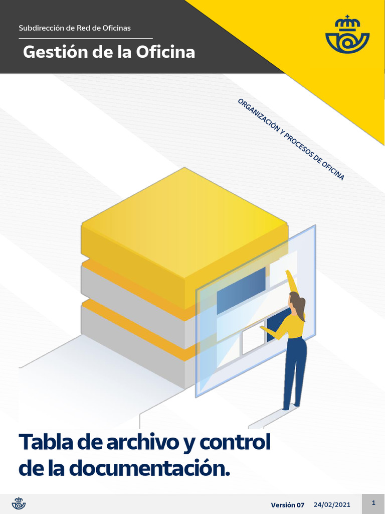 Tabla de Archivo y Control de La Documentación | PDF