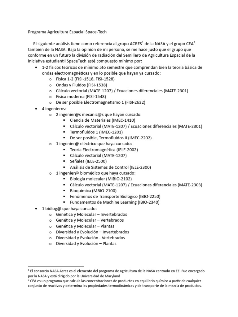 Grupo Agr-AE SpaceTech | PDF Grupo Agr-AE SpaceTech | PDF