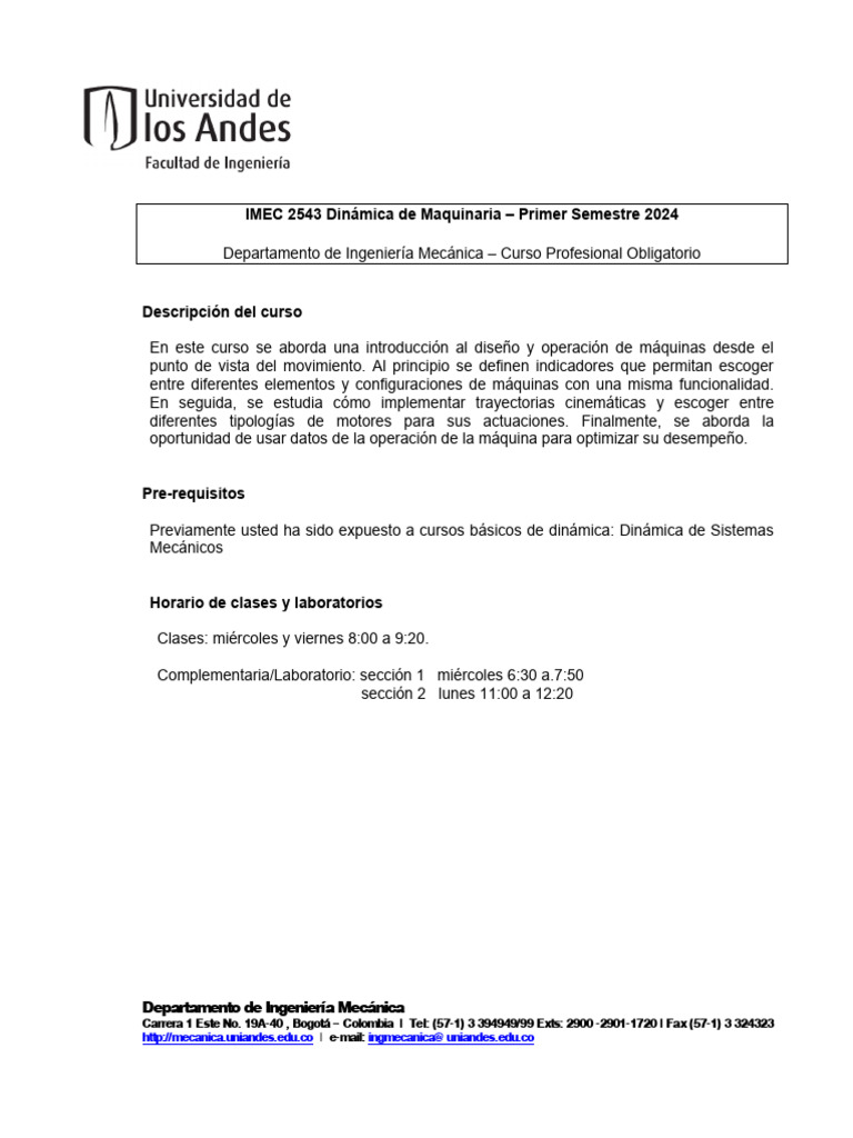 Programa DMQ 202410 | PDF | Negocios