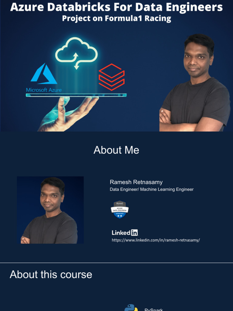004 Azure Databricks Course Slide Deck V3 | PDF