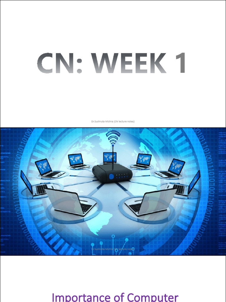 CN Week 1 | PDF