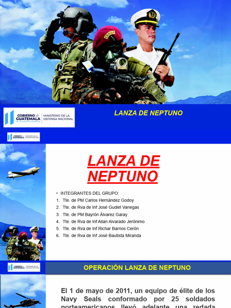 Ooperacion Lanza de Neptuno | PDF | Osama Bin Laden