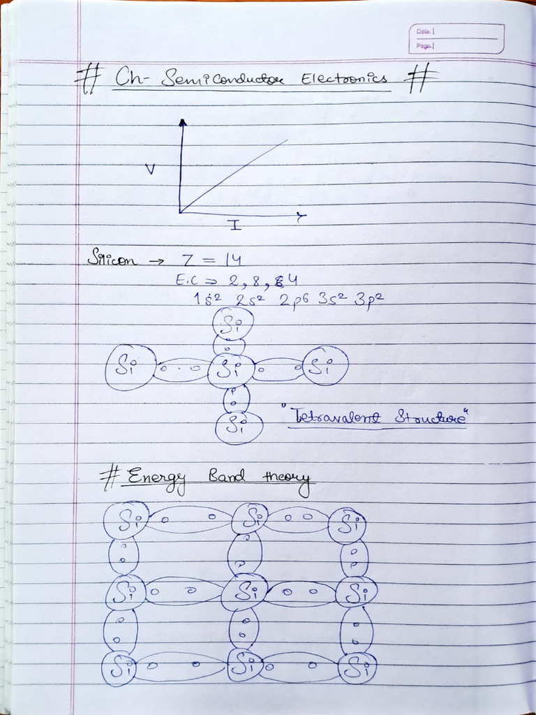 Semiconductor Electronics Notes Pdf