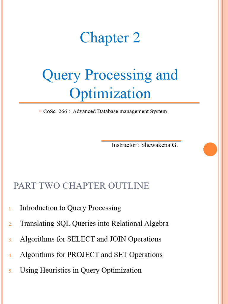 ADMS - Chapter Two | PDF ADMS - Chapter Two | PDF