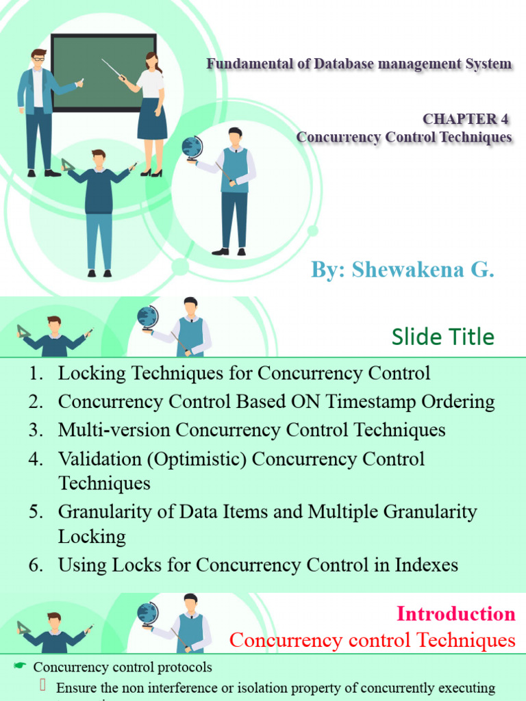 Chapter 4 ADBMS P | PDF | Database Transaction | Concurrency (Computer Science)