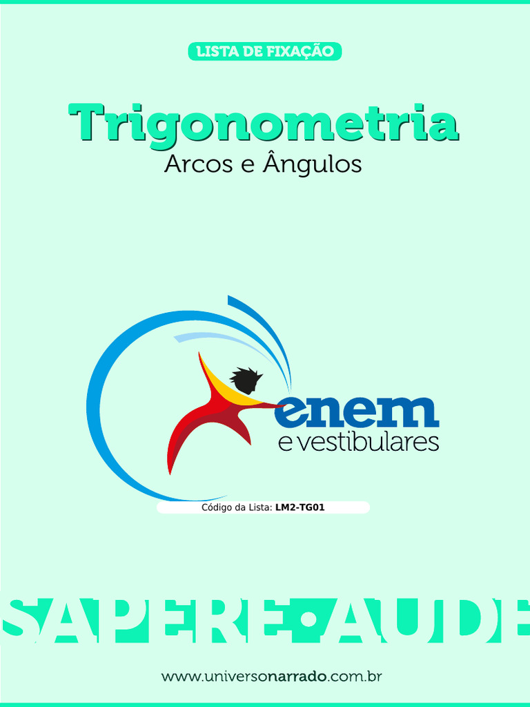 Arcos e Ângulos - Questões | PDF