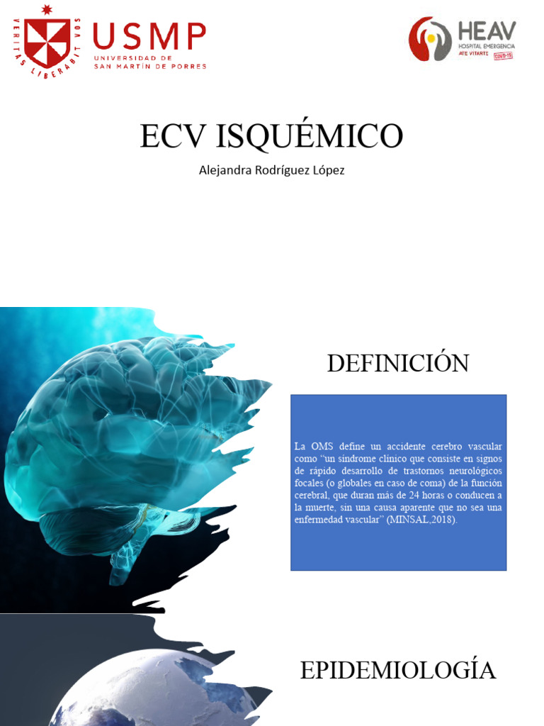 Ecv Isquemico | PDF
