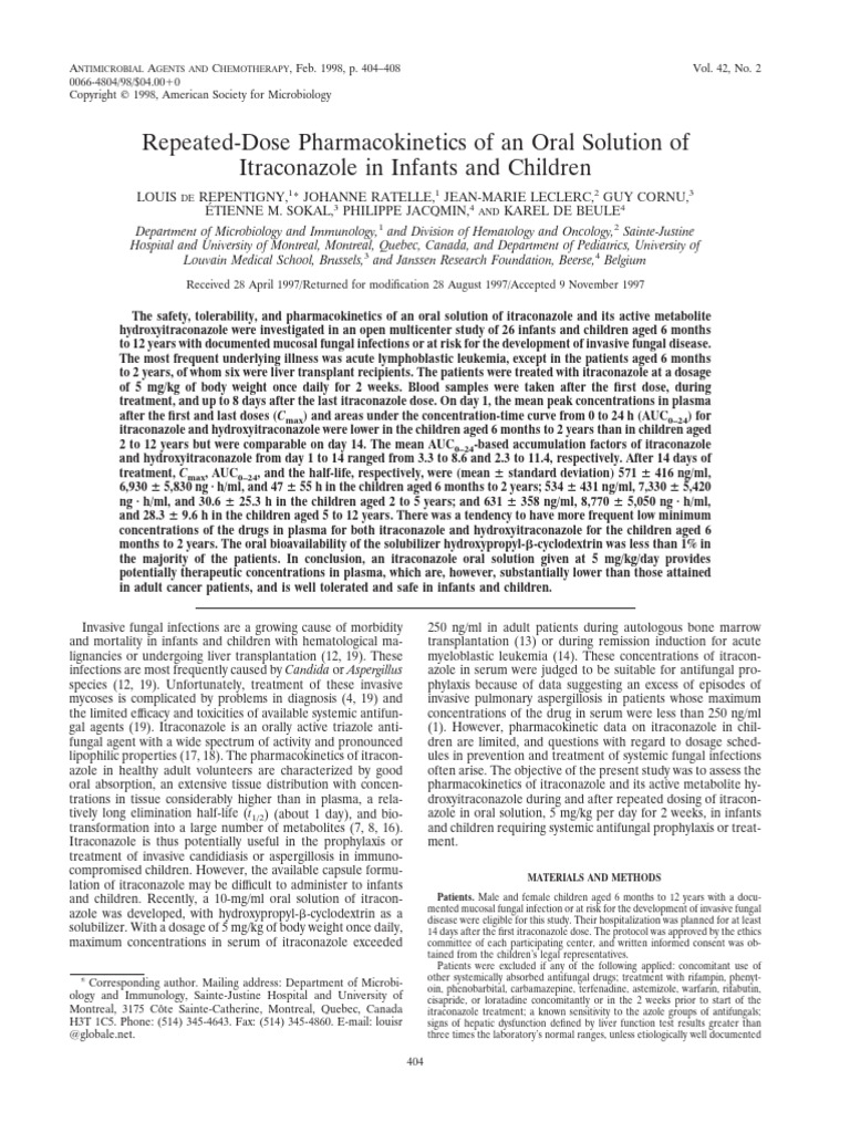 Funit Copii 6 Luni - 12 Ani | PDF | Dose (Biochemistry) | Chemistry