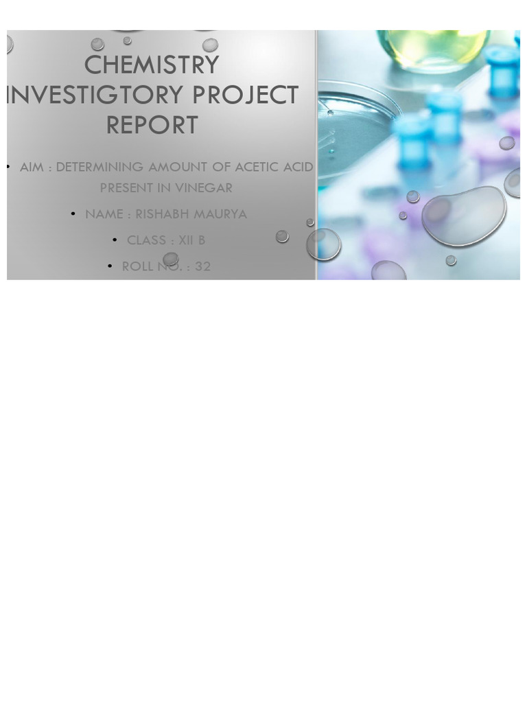 Rishabh Maurya 12B Investigatory Project | PDF