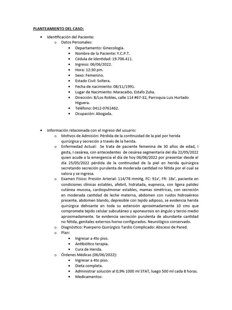 Caso Clinic Ana Chavez | PDF | Asma | Pecho