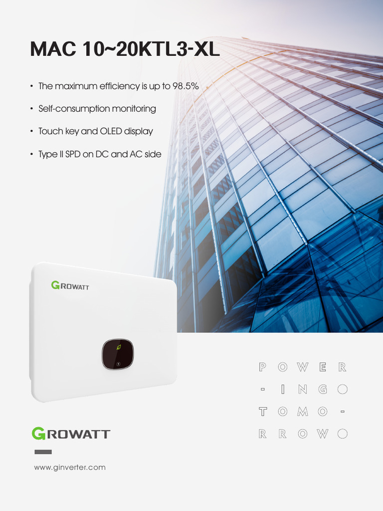 Mac 10 20KTL3 XL 1 | PDF