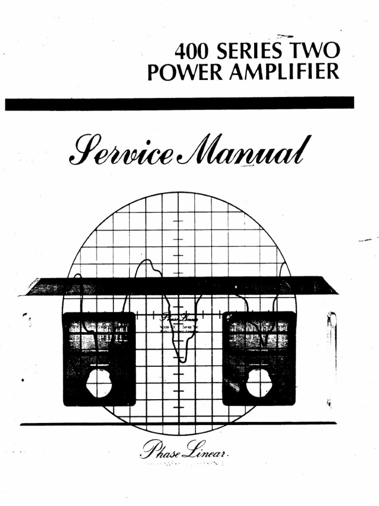 Phase-Linear 400 Series Mk2 SM | PDF
