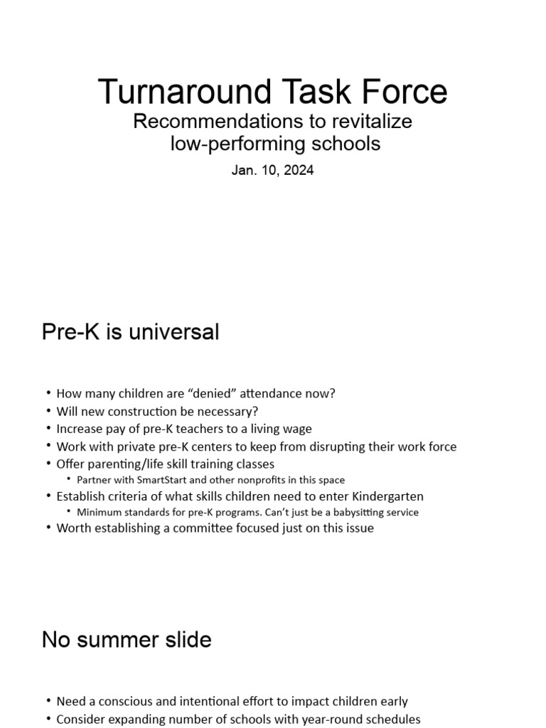 Revitalizing Low-Performing Schools | PDF