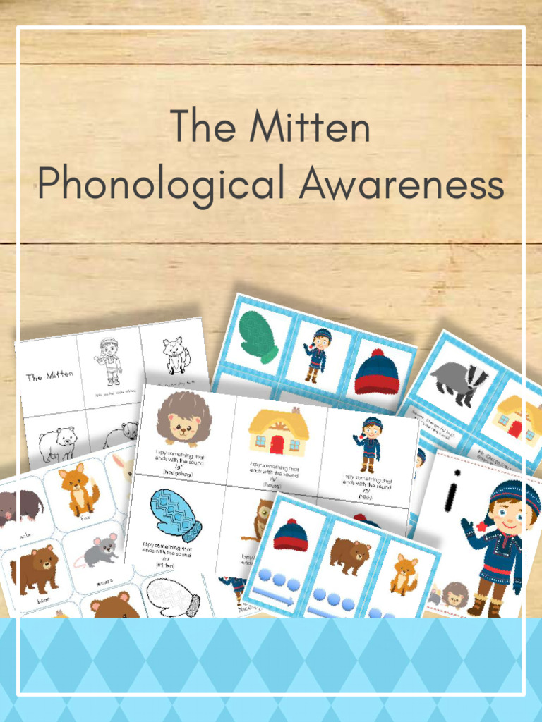 The Mitten Phonological Awareness | PDF | Linguistics | Human Communication