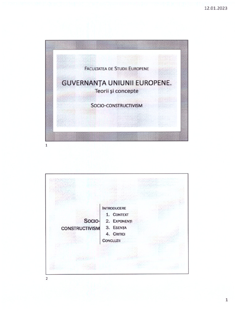 GUE-TC - 2022 - CURS 13site - Socio-Constructivism | PDF