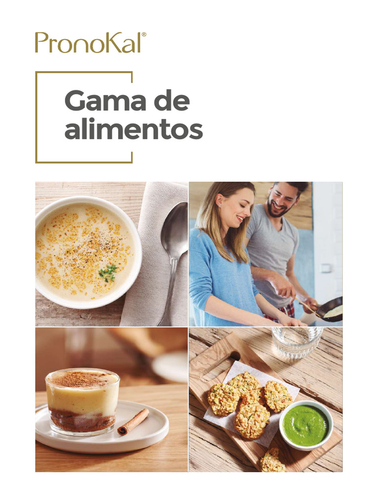 Alimentos PronoKal: Pérdida de Peso Eficaz | PDF | Alimentos | Postres