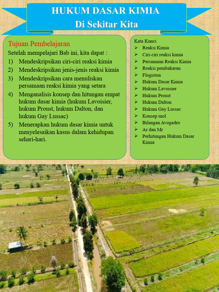 Hukum Dasar Kimia Di Sekitar Kita | PDF