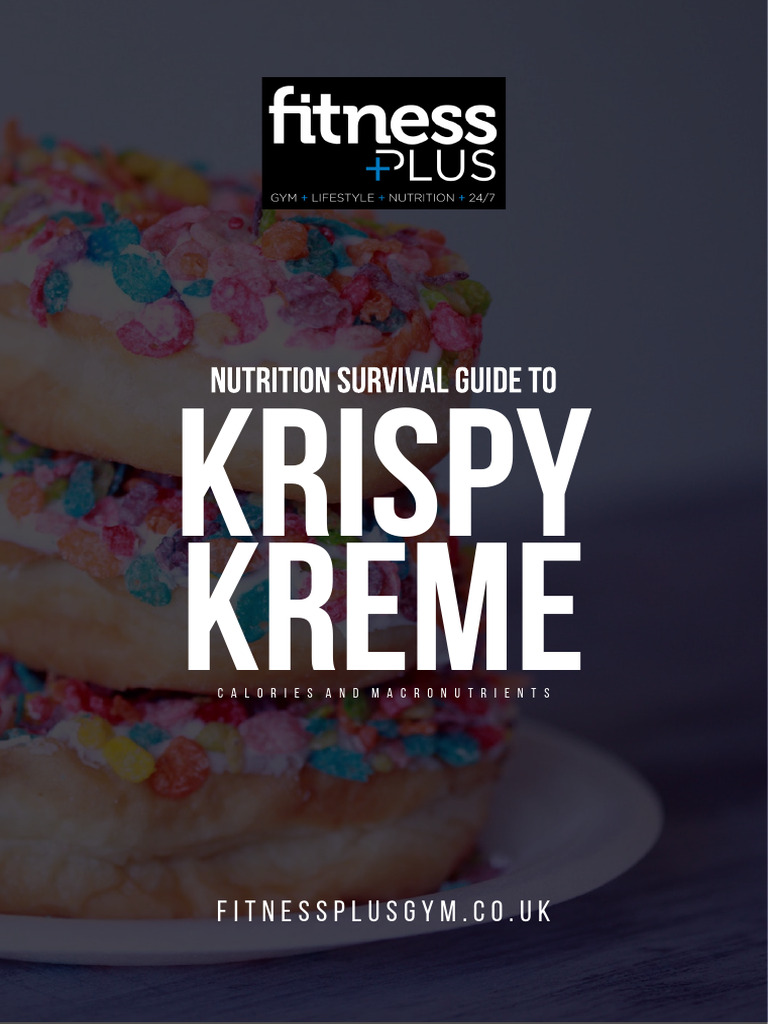 Krispy Kreme Nutrition Facts | PDF