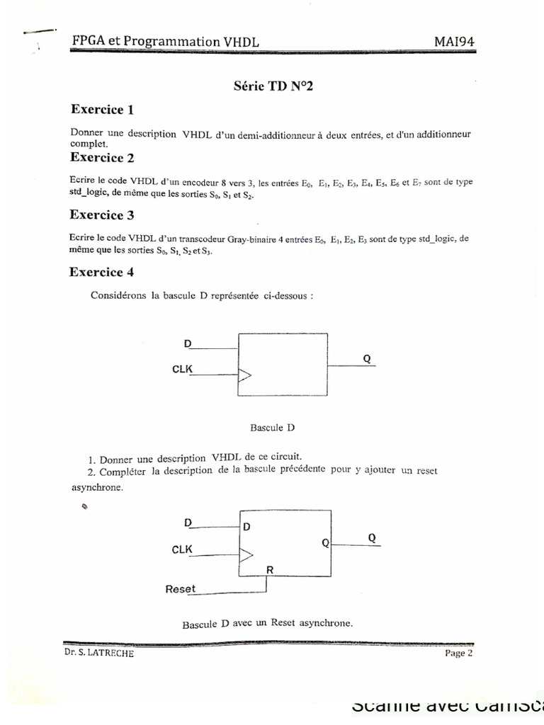 TD 2 Avec Solution | PDF