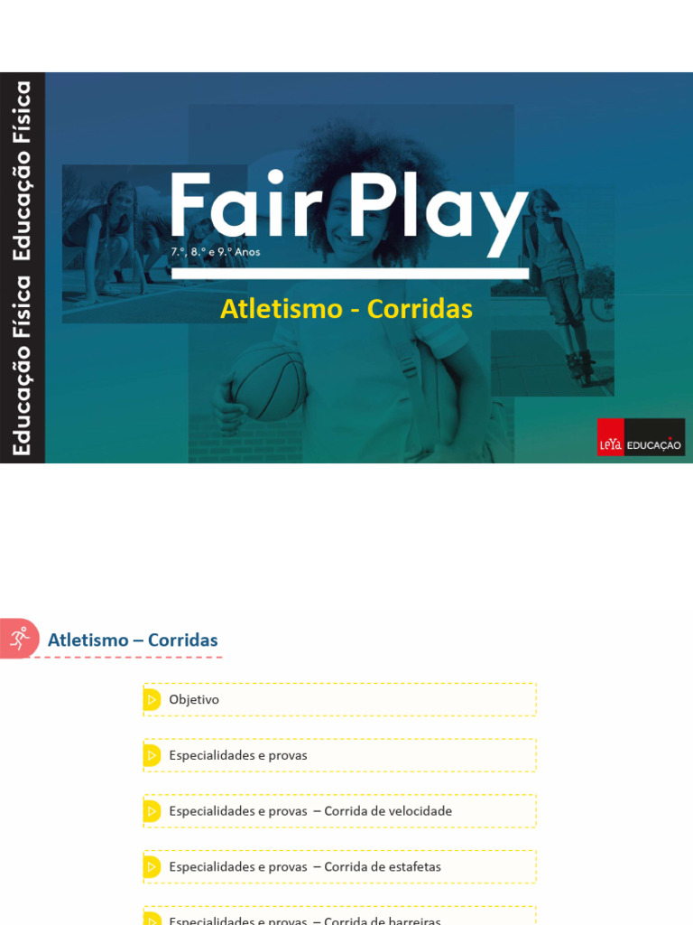 Apoio Atletismo - Corridas | PDF