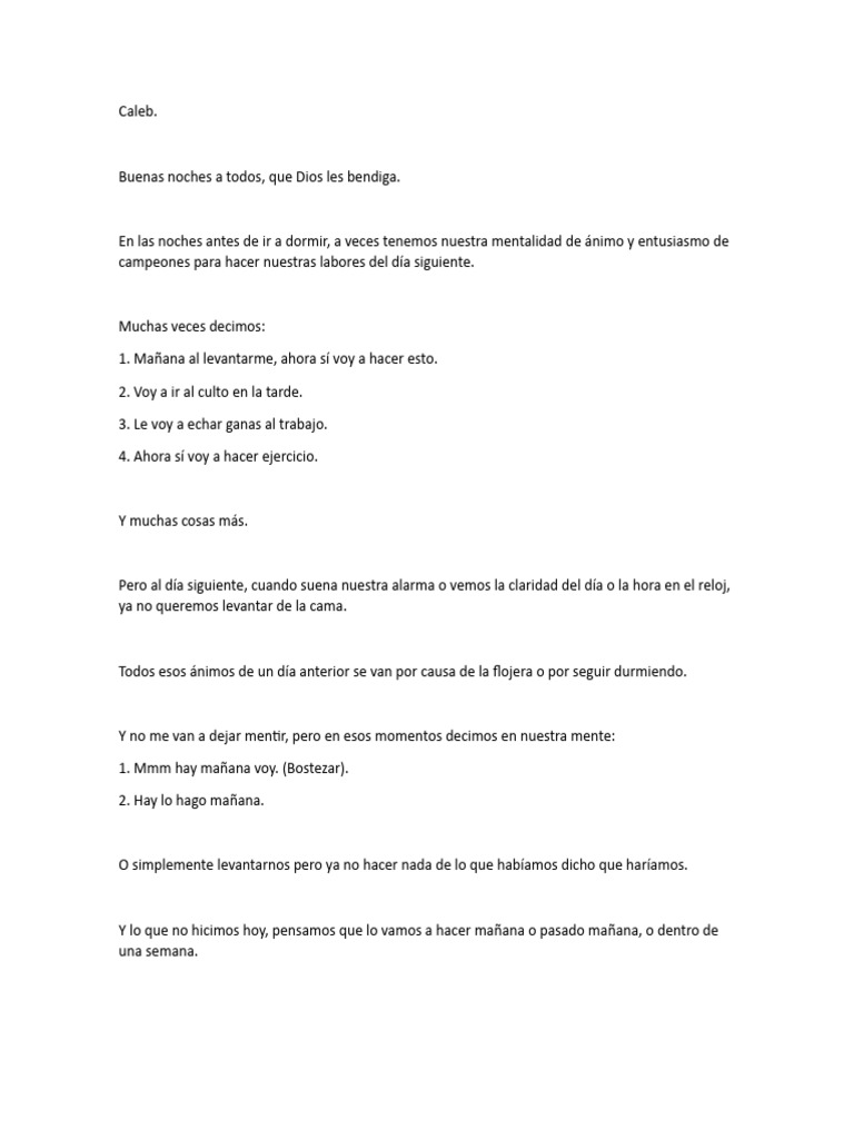 Caleb | PDF | Cristo (título) | Fe