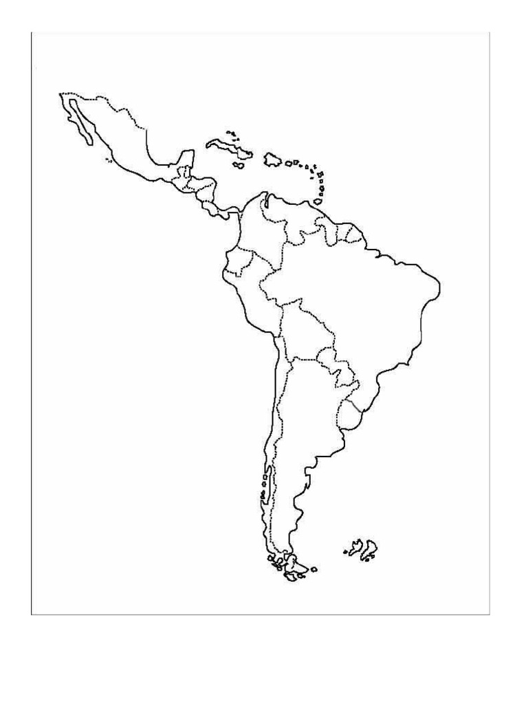 Mapa Latinoamerica | PDF