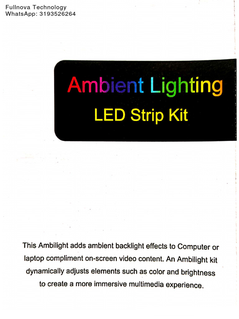 Ambibox Manual | PDF