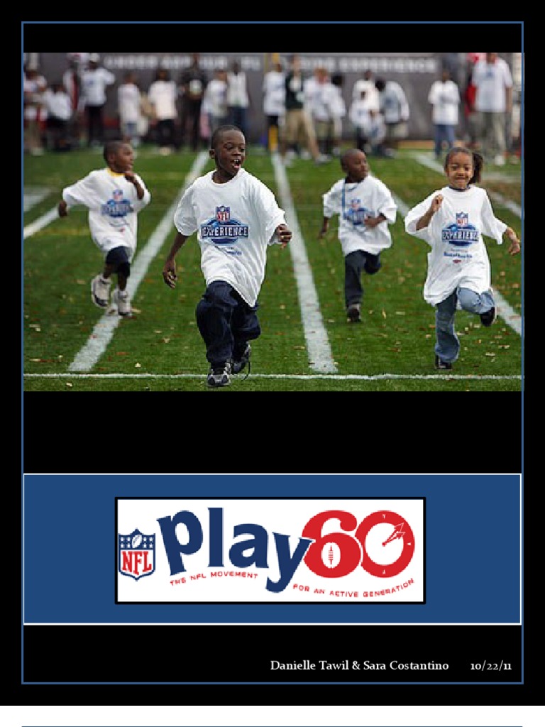 NFL Play 60 Adobepdf | Download Free PDF | Let's Move! | Physical Education