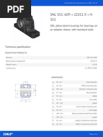 SNL 518-615 Plummer Block Dimensions | PDF