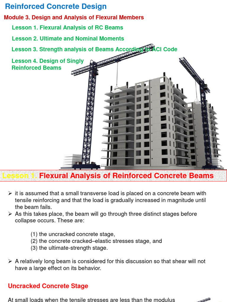 Explore 3 - Design and Analysis of Flexural Members | PDF