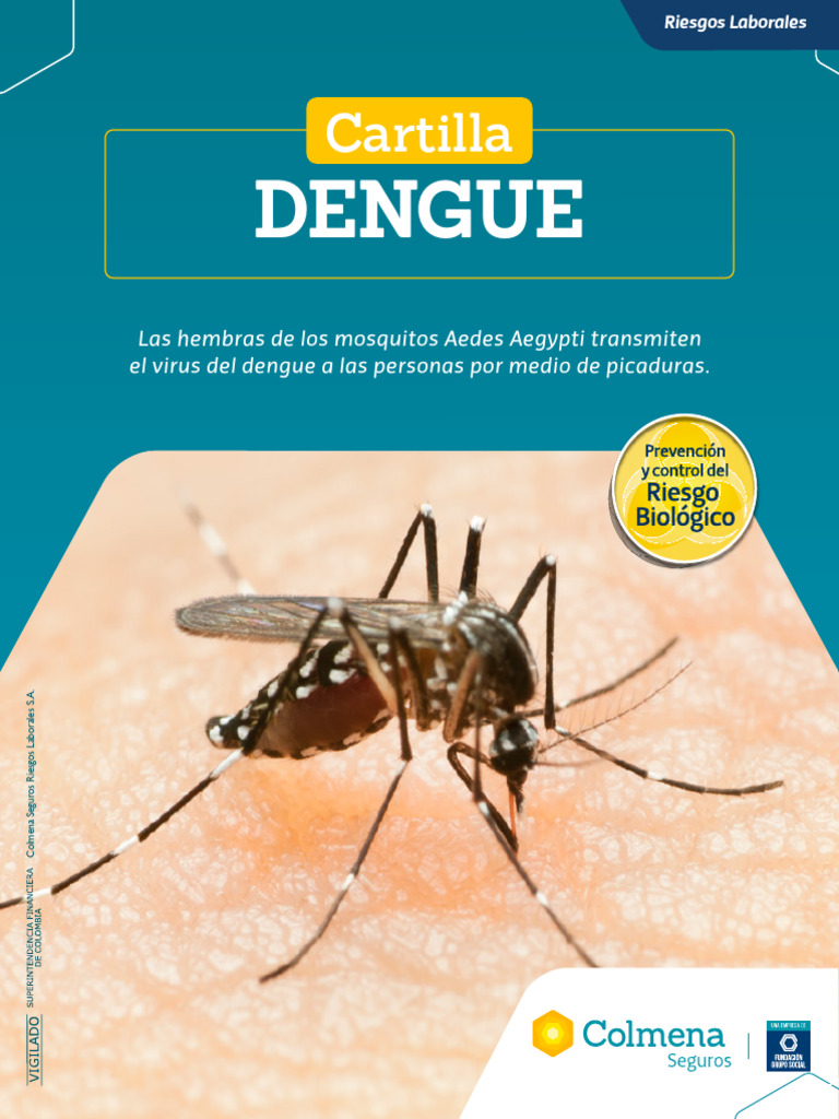 Cartilla Dengue | Descargar gratis PDF | Mosquito | Especialidades Medicas