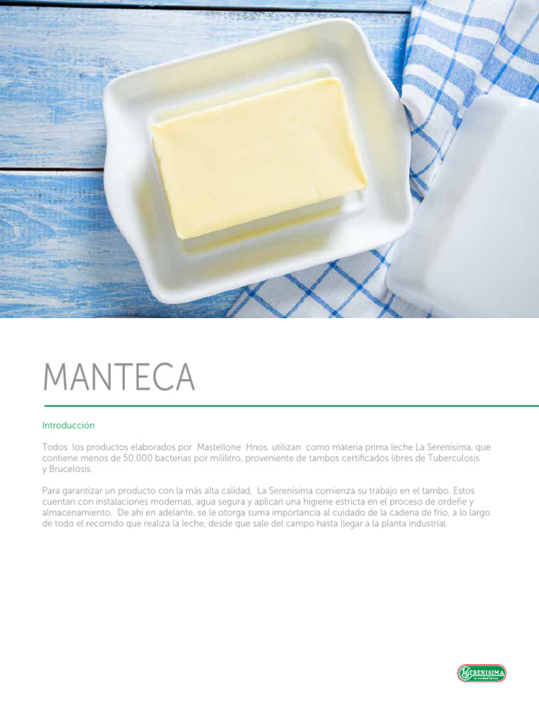 Manteca | PDF