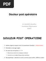 Prise en charge des NVPO postopératoires | PDF | Anesthésie | Risque
