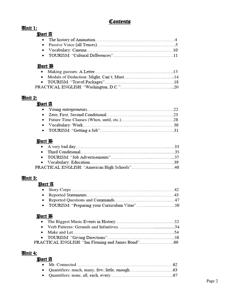 Booklet 5th Year Comunicaciones | PDF