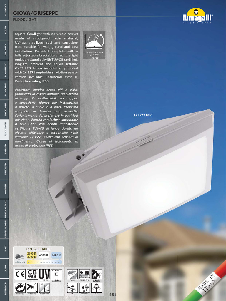 Technical Details - Giova Giuseppe | PDF